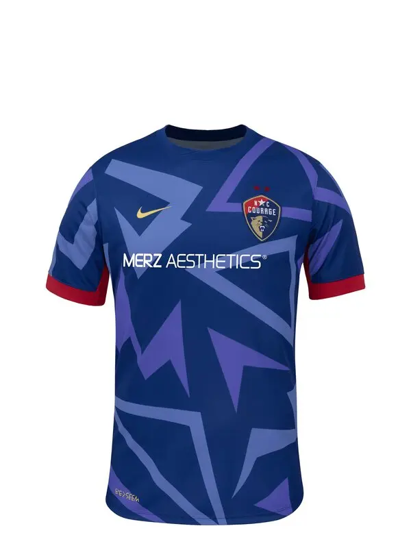 Nike North Carolina Courage 2025 Stadium Home Dri-fit Nwsl Replica Jersey - Blue