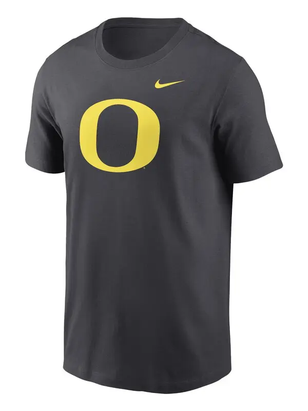 Nike Oregon Ducks Primetime Logo College T-shirt - Grey