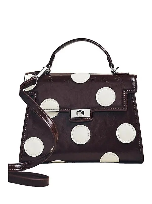 MELIE BIANCO Maisel Top-handle Bag - Chocolate