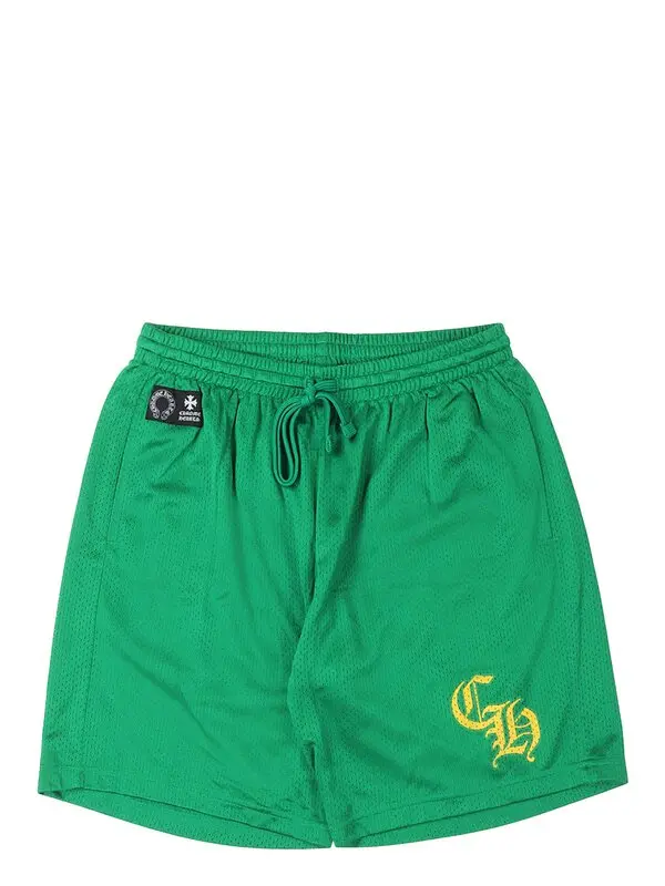 Chrome Hearts Mesh Shorts - Green