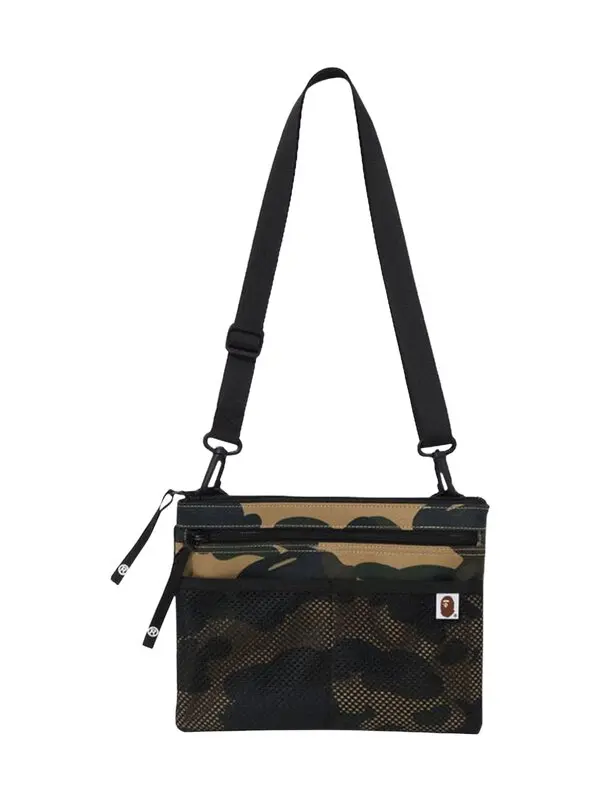 A BATHING APE 1st Camo Cordura Sacoche - Yellow