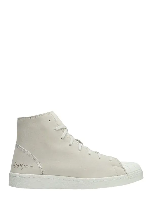 Adidas Y-3 Pro High-top Sneakers - Cream