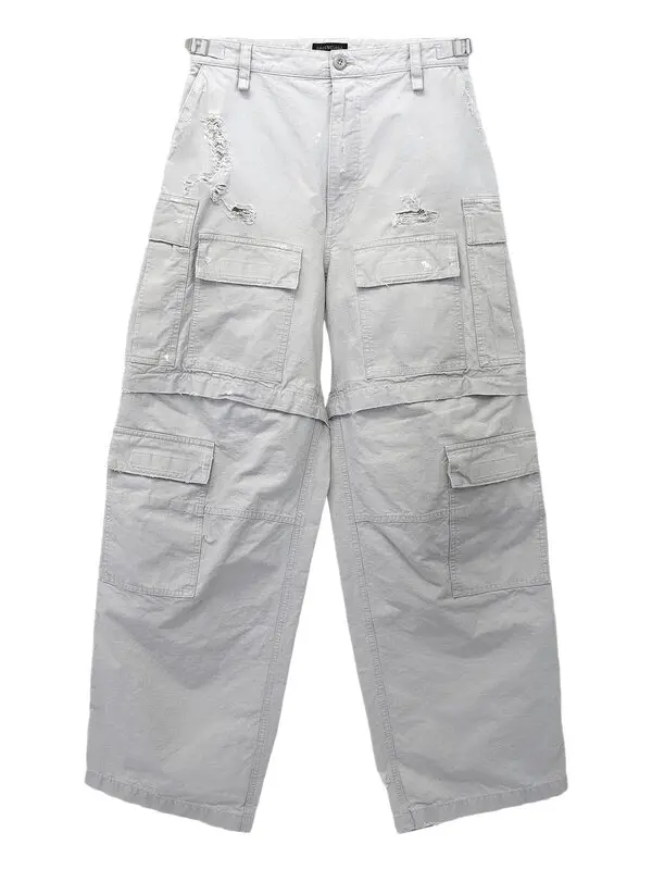 Balenciaga Large Cargo Pants - Grey