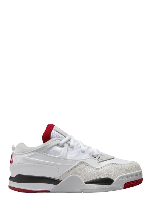 JORDAN 4 Rm Varsity Red Sneakers - White/black/neutral Grey