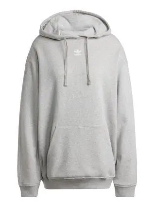 Adidas Essentials Loose French Terry Hoodie - Medium Grey Heather