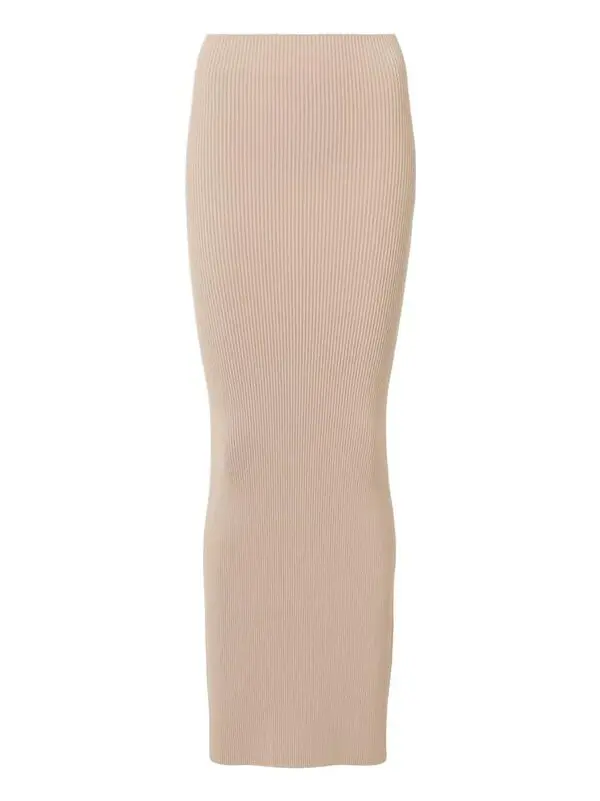Max Mara Aprile1234 High-rise Maxi Skirt - Beige