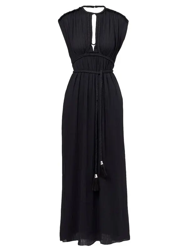 Isabel Marant Étoile Joya Cutout Maxi Dress - Black