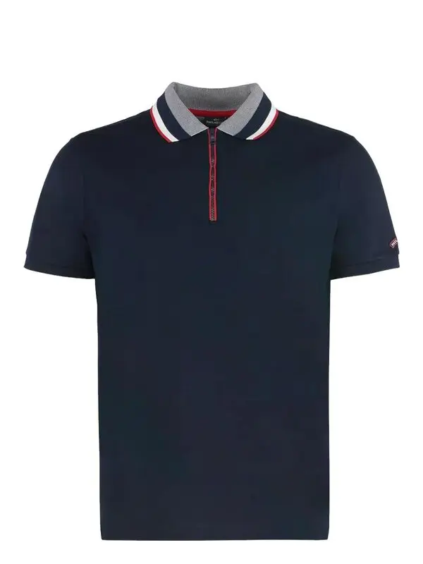 Paul & Shark Cotton Polo Shirt - Blue