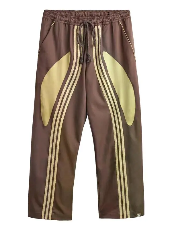 Adidas Logo-patch Track Pants - Brown