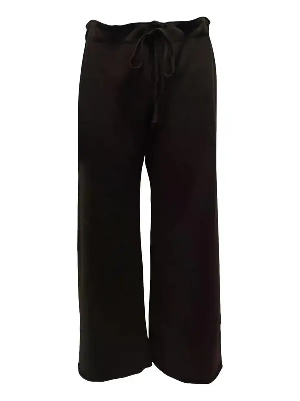 NILI LOTAN Cotton Track Pants - Brown