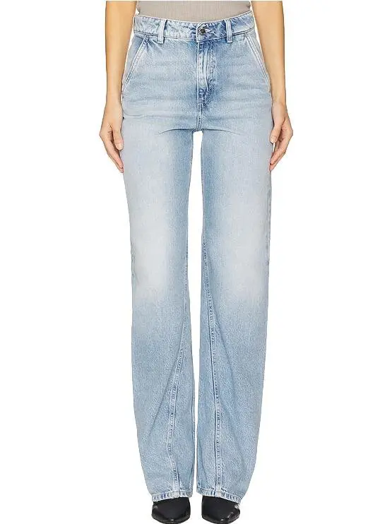 ICON DENIM LA Annie Straight Leg Jeans - Sky