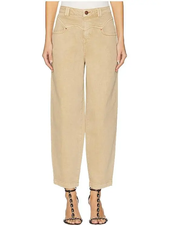 SEVENTY + MOCHI Mia Jeans - Desert Sand