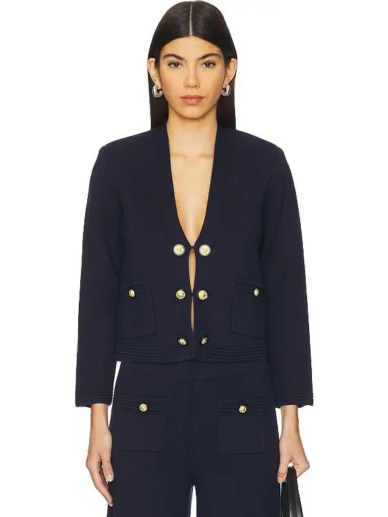 L'Agence Catie Blazer - Midnight & Gold
