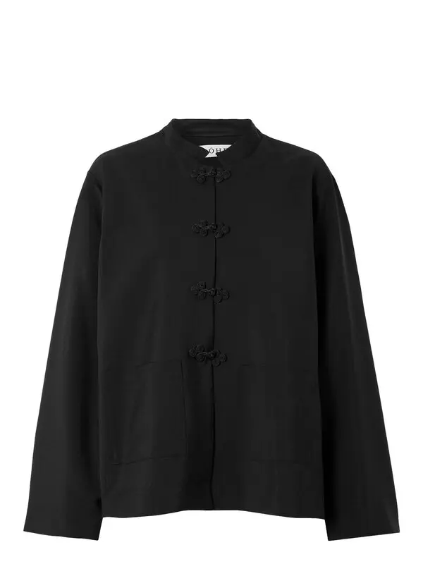 RÓHE Wool And Mohair-blend Jacket - Black