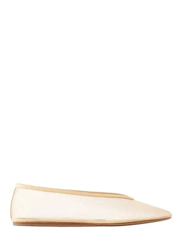 Le Monde Beryl Luna Ballet Flats - Neutrals