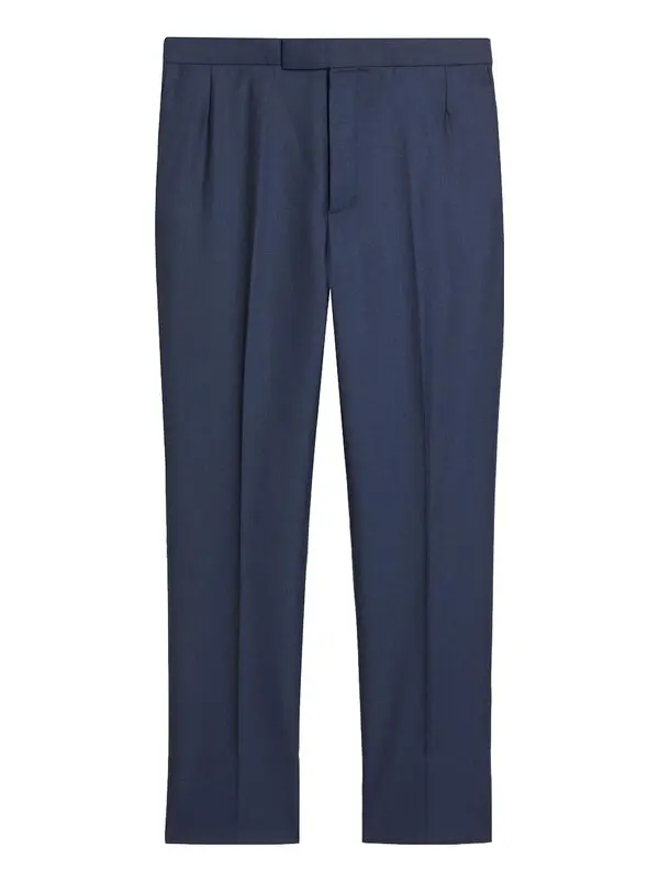 Thom Browne Wool-twill Pants - Navy