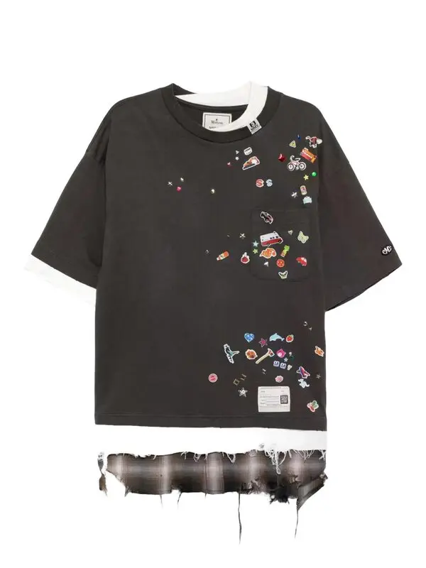 Mihara Yasuhiro Layered T-shirt - Grey