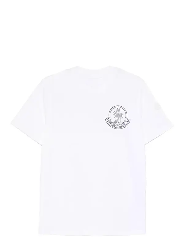 Moncler Logo-print T-shirt - White