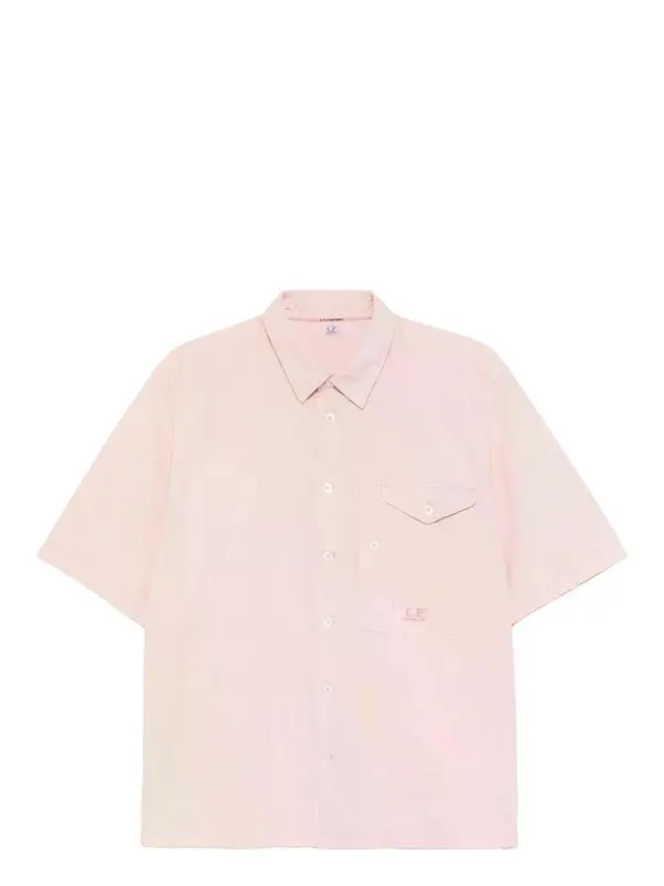 C.P. COMPANY Short-sleeves Shirt - Pink