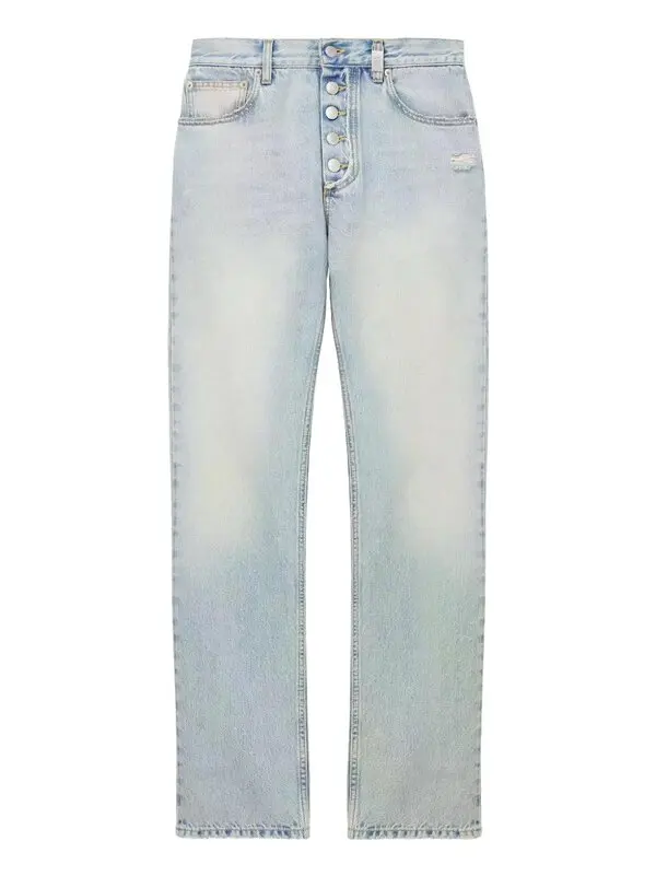 Alexander McQueen Cotton Jeans - Blue