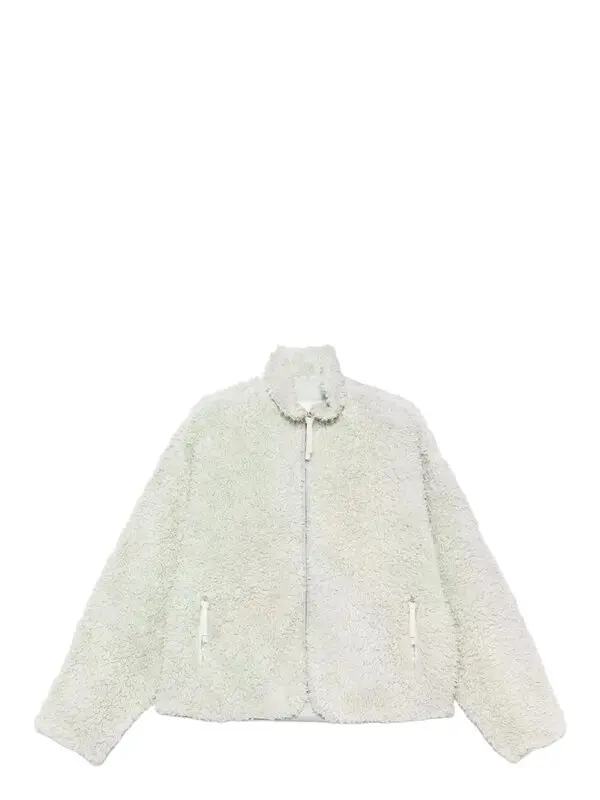 JIL SANDER Cotton Fleece Jacket - Green