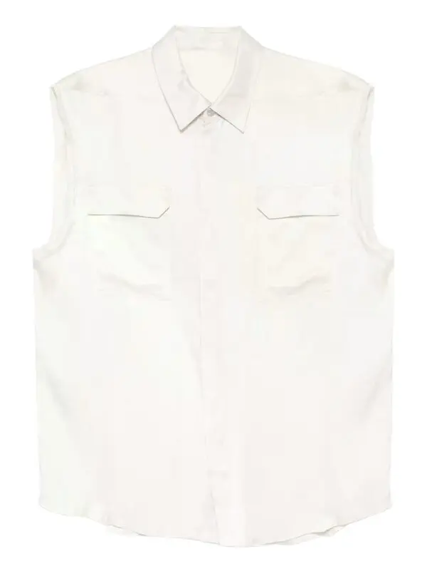 Rick Owens Jumbo Shirt - Neutrals