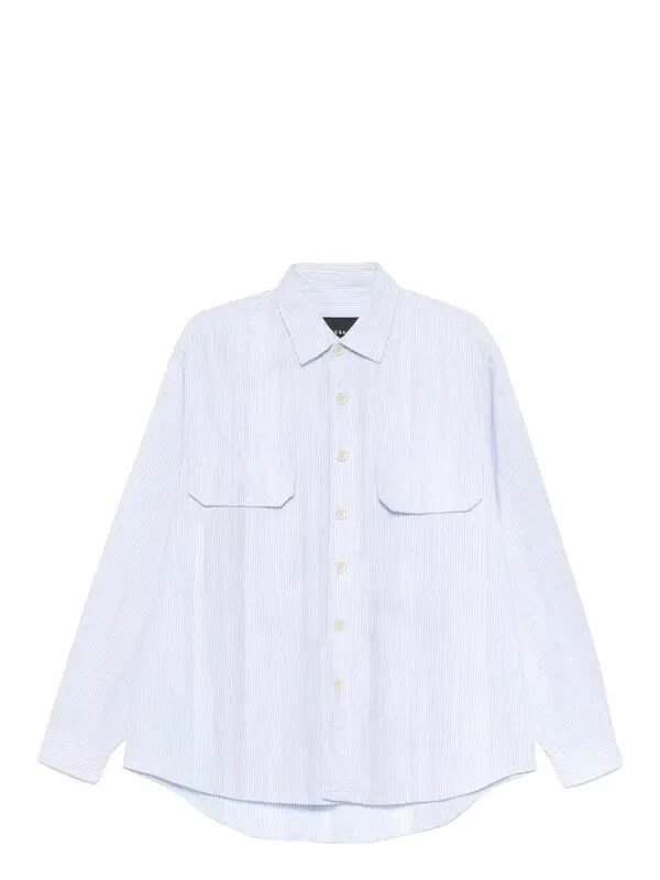 WHITE SAND Striped Shirt - Blue