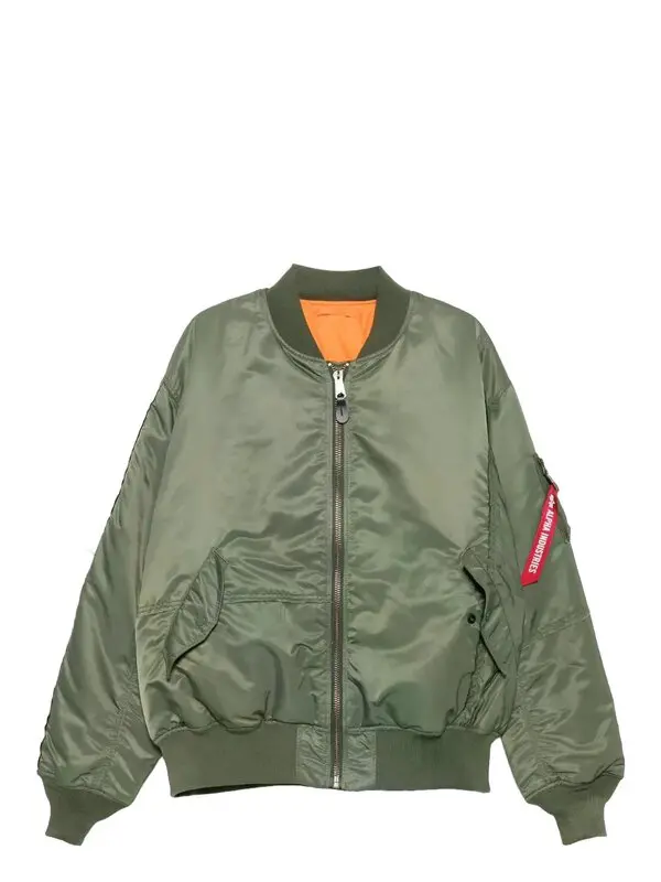 MASTERMIND WORLD X Alpha Industries Ma-1 Jacket - Green