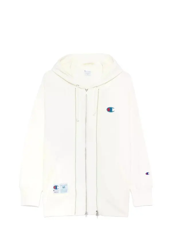 UNDERCOVERISM X Champion Logo-patch Hoodie - White