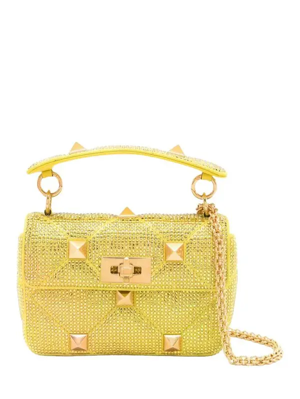 Valentino Garavani Roman Stud Shoulder Bag - Green