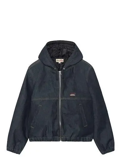 StÜssy Insulated Work Denim Jacket - Raw Indigo