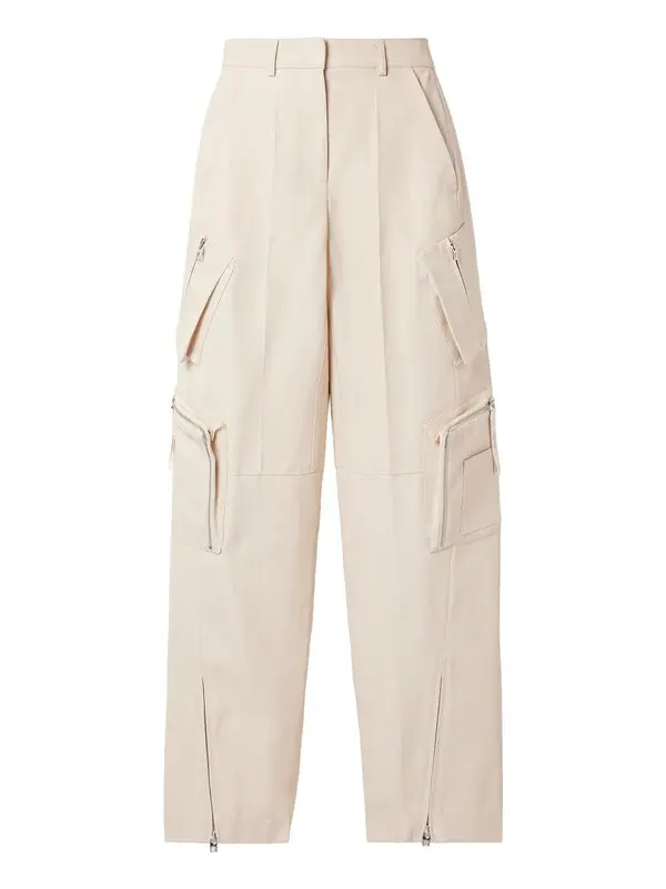 Jacquemus Atelier Canvas Cargo Pants - Neutrals
