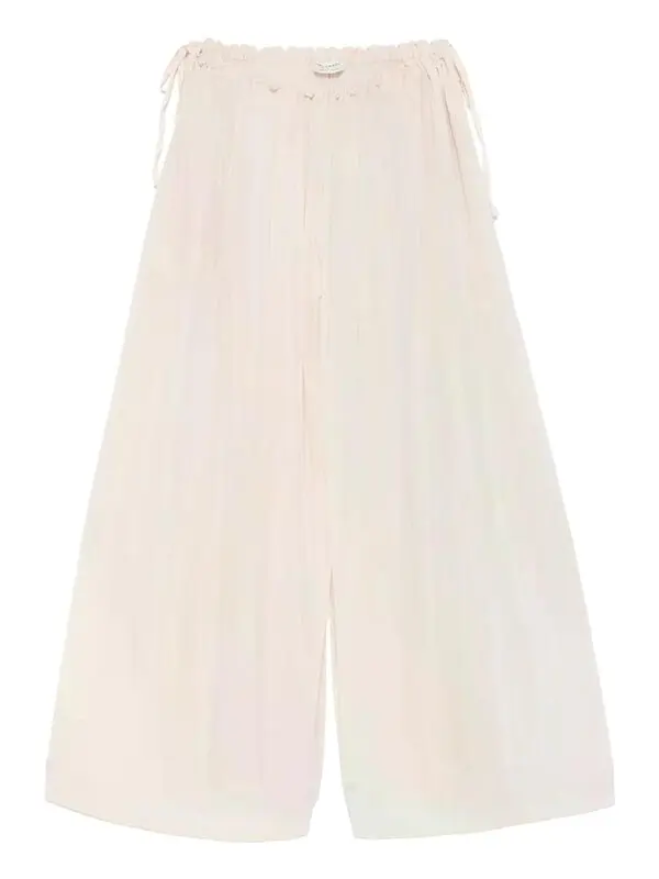 Philosophy Di Lorenzo Serafini Mesh Palazzo Pants - Neutrals