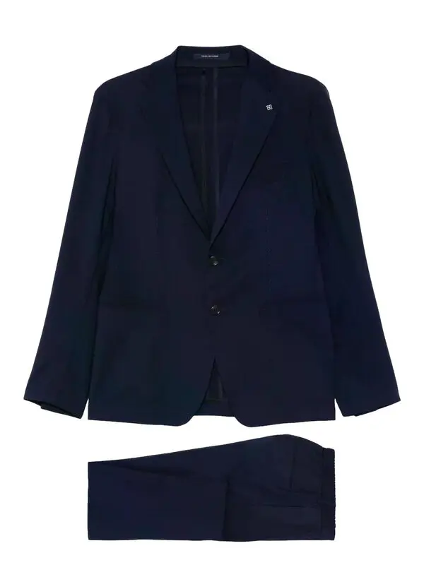 Tagliatore Single-breasted Suit - Blue