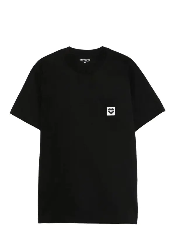 Carhartt Work In Progress Pocket Heart T-shirt - Black