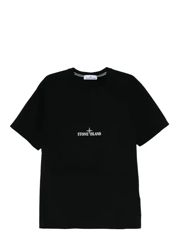Stone Island Cotton T-shirt - Black