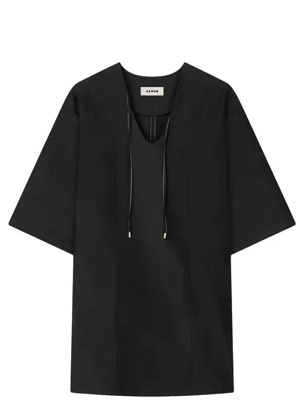 AERON Poplin Dress - Black