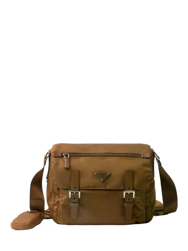 Prada Re-nylon Shoulder Bag - Brown