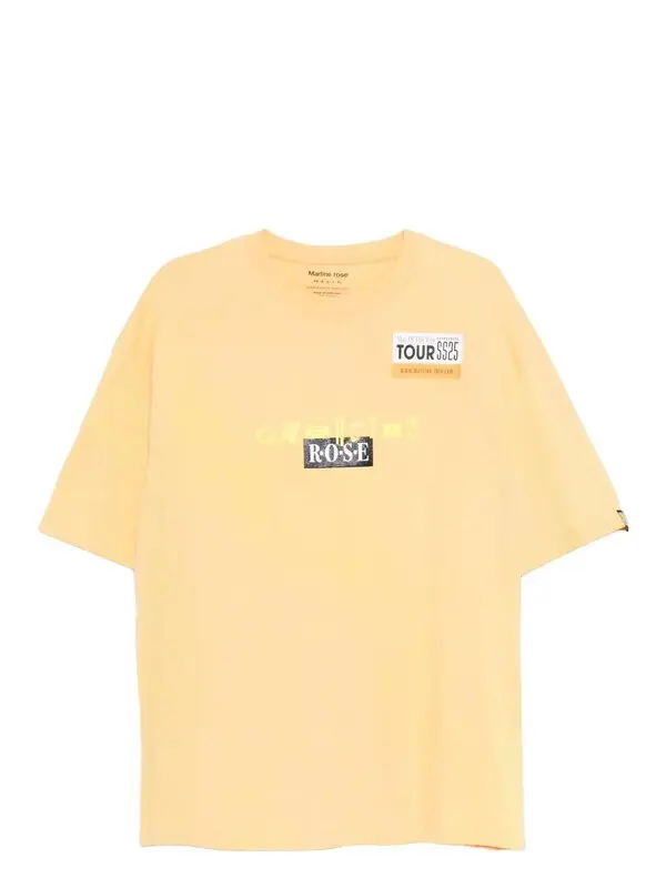 Martine Rose Tour T-shirt - Orange
