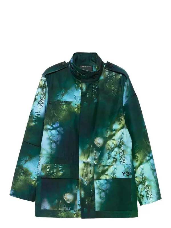 Y3 Printed Jacket - Blue
