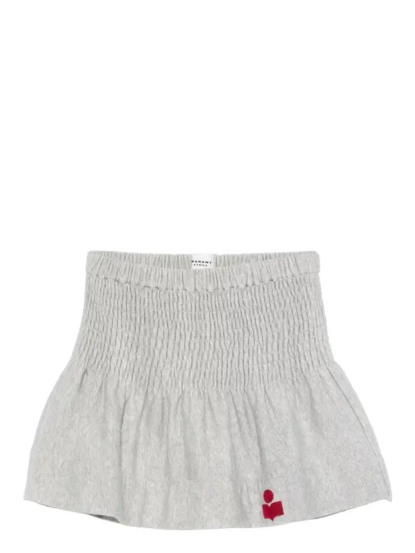 MARANT ETOILE Pacifica Mini Skirt - Grey