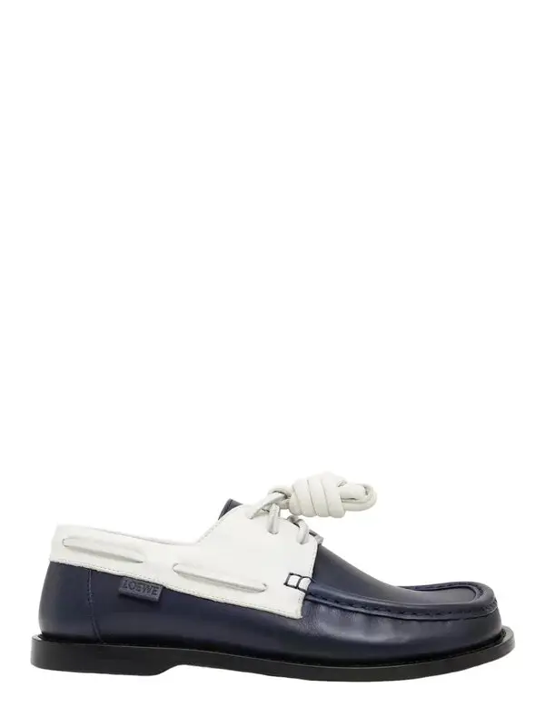 Loewe Campo Boat Shoes - Blue