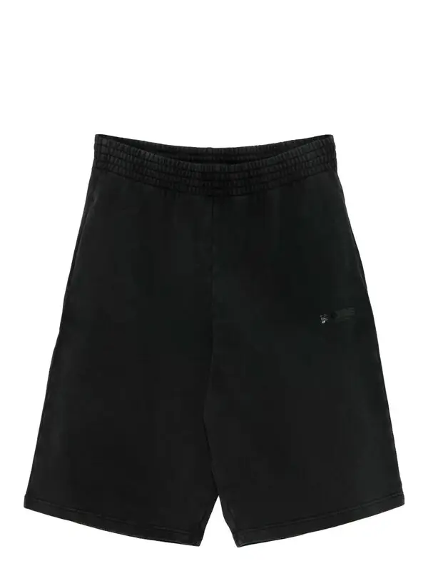 Martine Rose Logo-print Shorts - Black