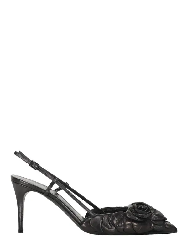 Valentino Garavani 80mm Atelier Slingback Pumps - Black