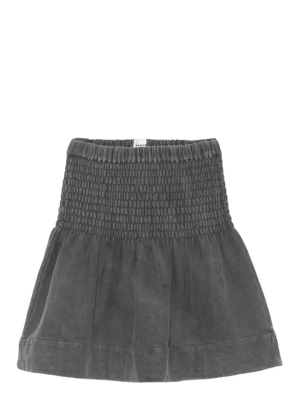 MARANT ETOILE Pacifica Mini Skirt - Grey