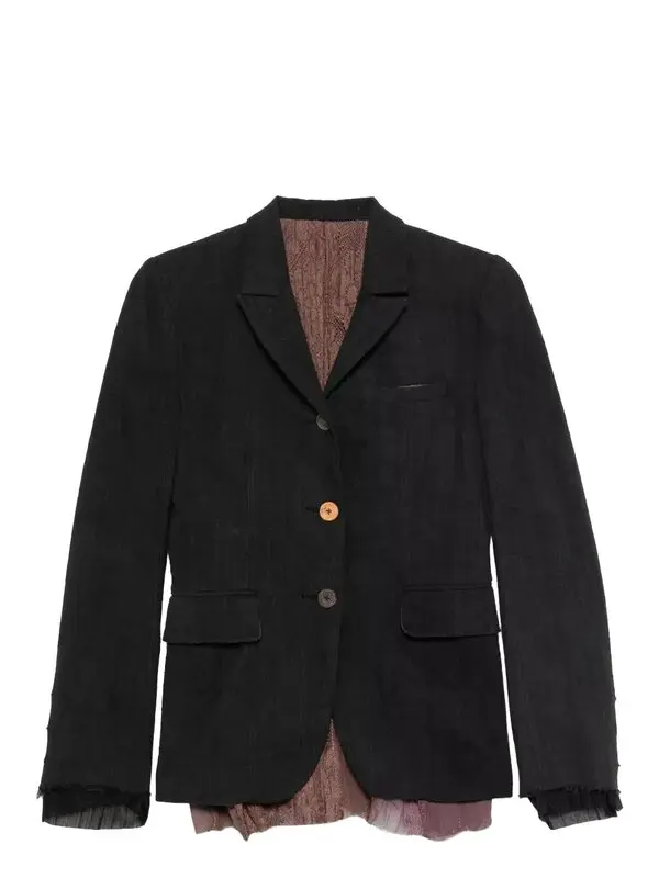 CHIAHUNG SU Layered Blazer - Black