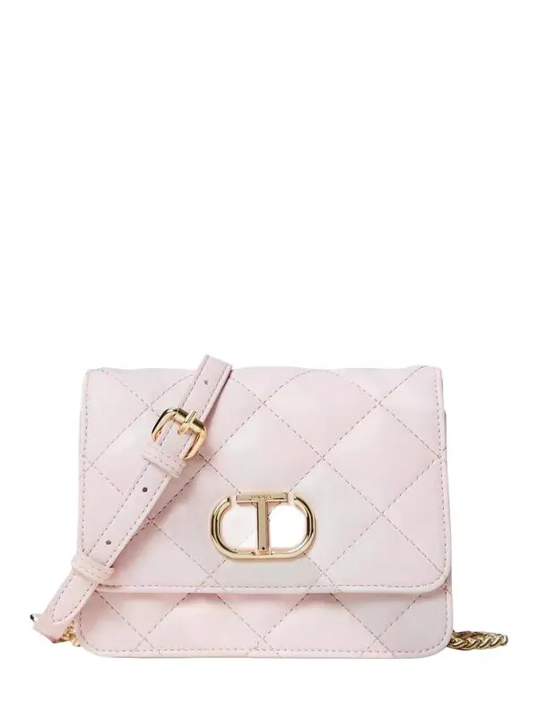 TWINSET Quilted Shoulder Bag - Pink