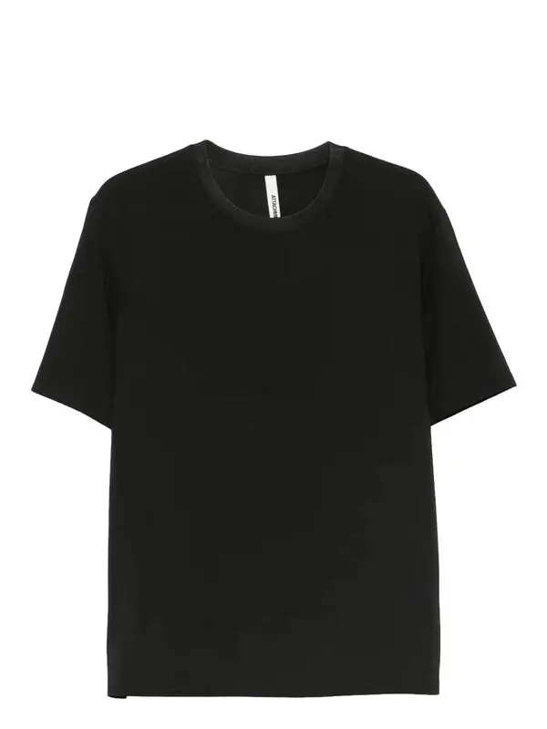 Attachment Crew-neck T-shirt - Black
