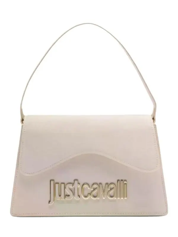 Just Cavalli Logo-lettering Bag - White