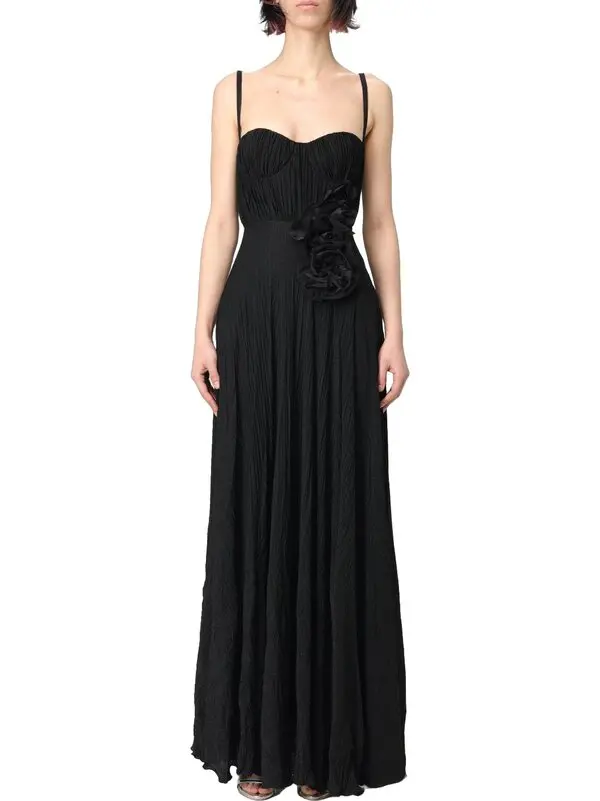 Elisabetta Franchi Maxi Dress - Black
